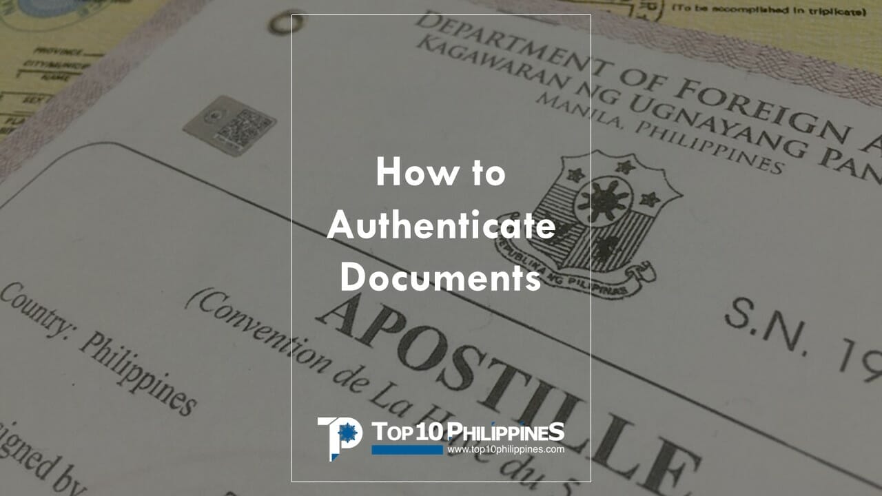 How To Authenticate Documents In The Philippines Dfa 2023 Top 10